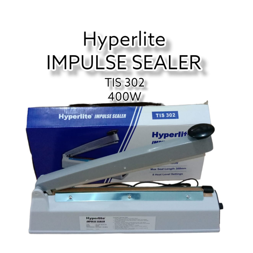 Jual HYPERLITE Impulse Sealer 30cm TIS 302 Alat Perekat Press Plastik ...