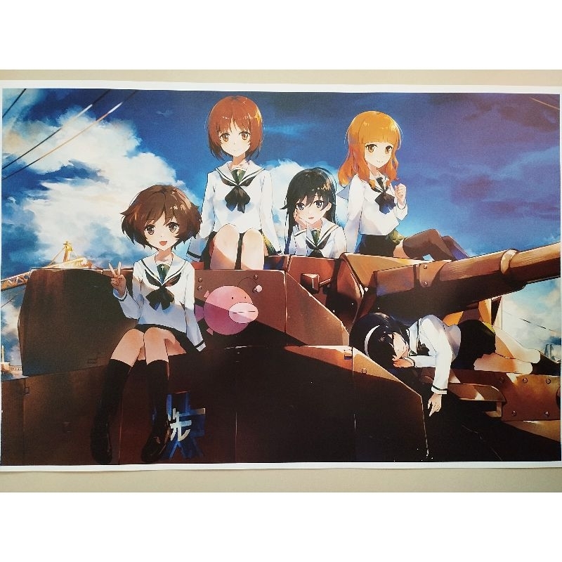Jual Poster Anime Girls und Panzer 2 Merchandise | Shopee Indonesia
