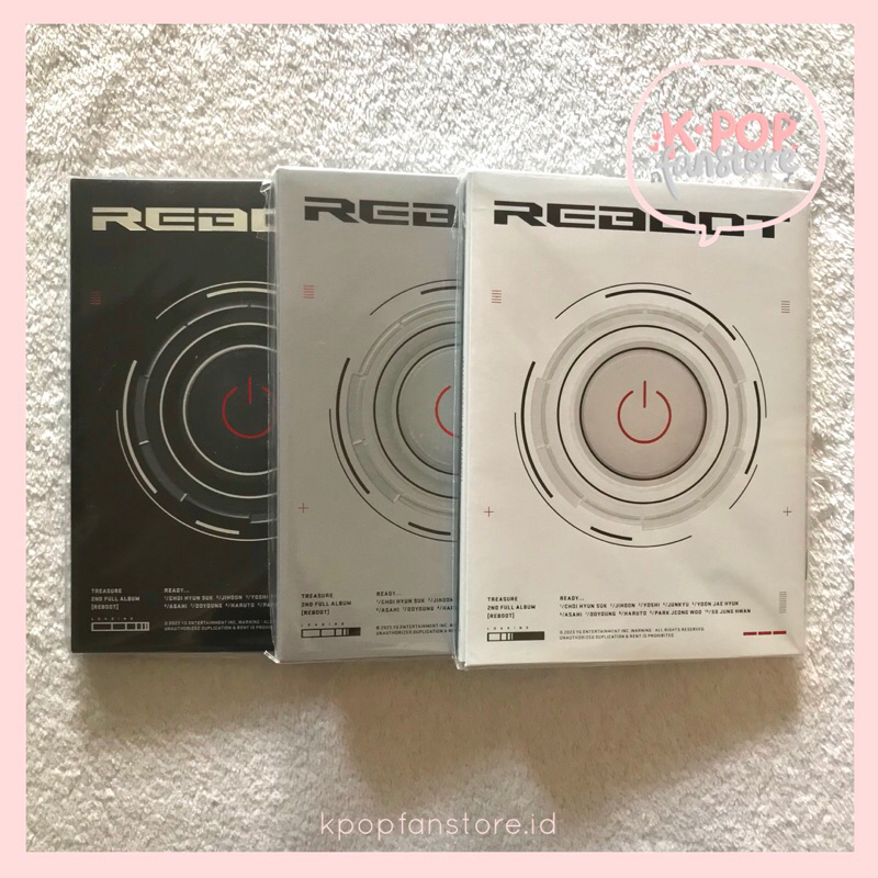 Jual TREASURE - REBOOT (PHOTOBOOK VER) | Shopee Indonesia