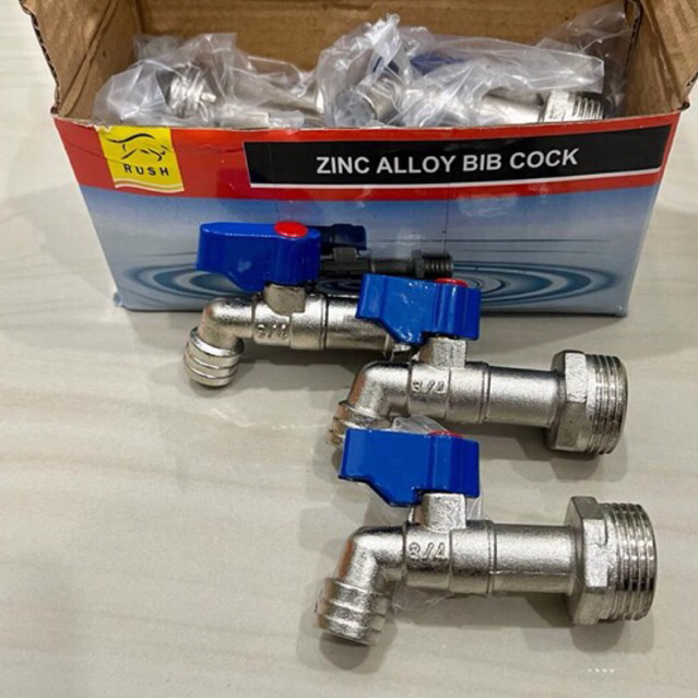 Jual BC RUSH GG BIRU PENDEK - KERAN AIR besi DRAT TEMBOK 1/2” inci 3/4 ...