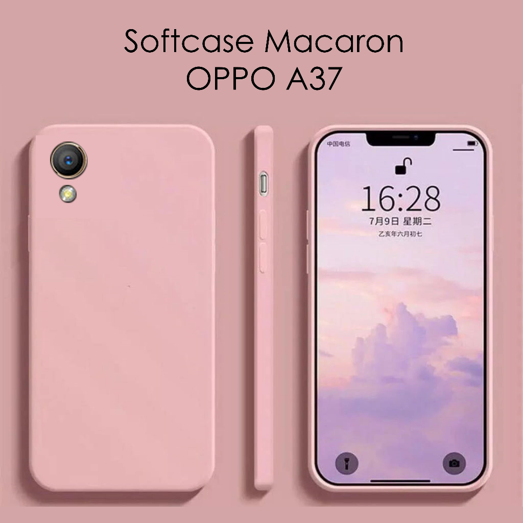 Jual Softcase Macaron Polos For Type OPPO A37 | Case Macaron OPPO A37 | Case OPPO| Case ...