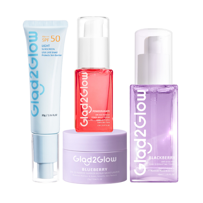 Jual GLAD2GLOW All Series | Sunscreen SPF 50 PA+++ | Centella Soothing Gel Moisturizer ...