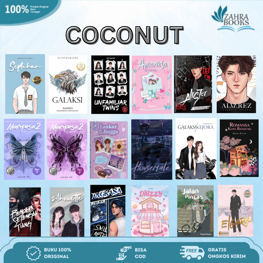 Jual Promo Novel Best Seller coconut romansa dikota bandung/bendera ...