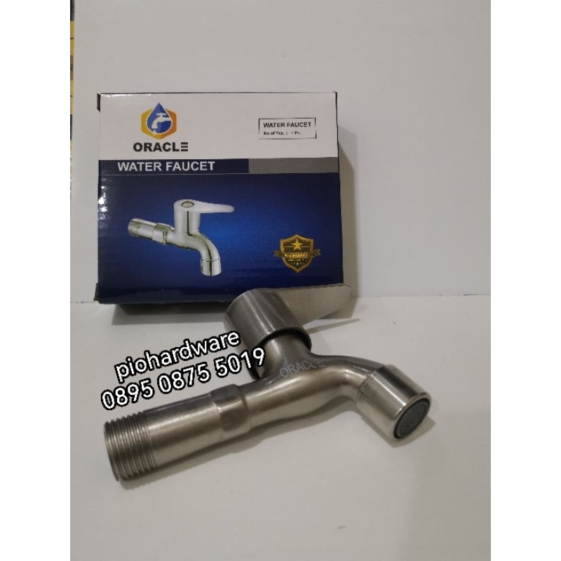 Jual Kran Tembok 1/2" ORACLE 04LS - Kran Air Warna Brush | Shopee Indonesia