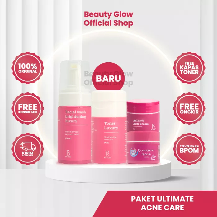Jual BG SKIN PAKET WAJAH PAKET ULTIMATE ACNE CARE SUPER SENSITIVE SKIN ...