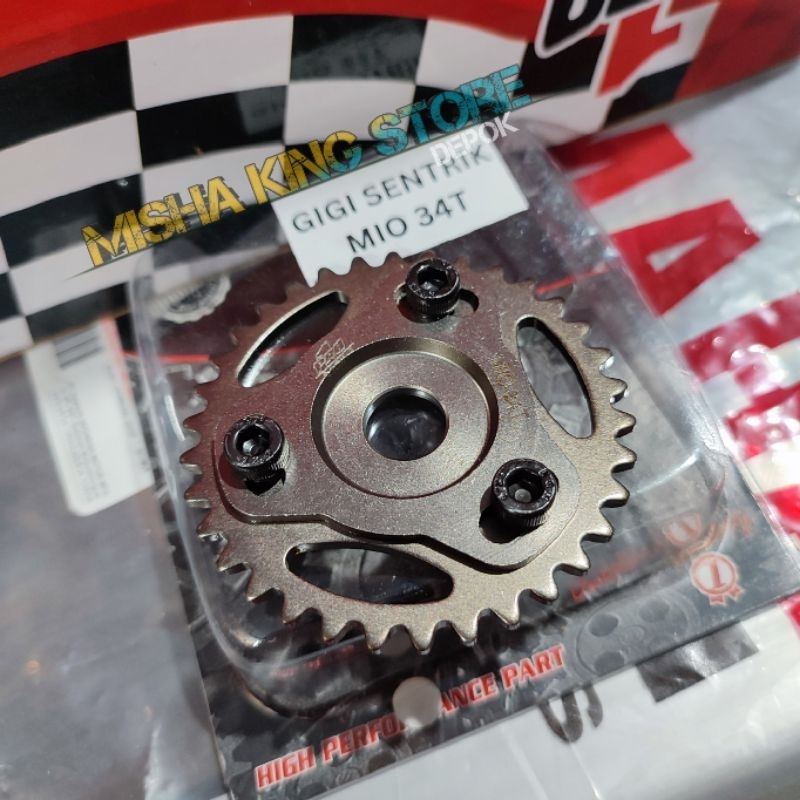Jual Gigi sentrik gigi timing mio pro 1 racing 34T | Shopee Indonesia