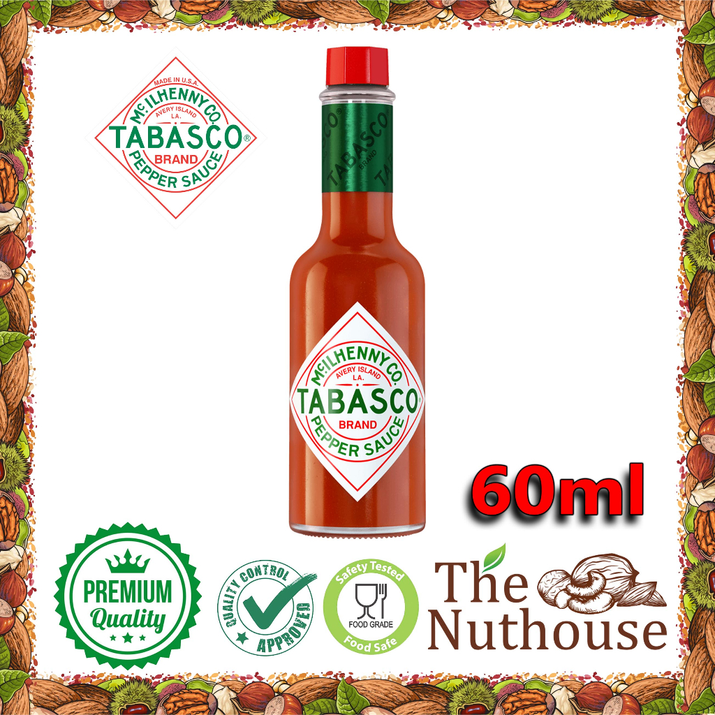 Jual Tabasco Red Pepper Sauce Original McIlhenny Co. USA (60ml ...