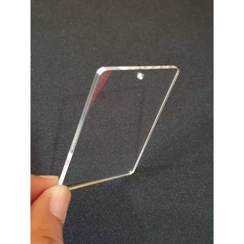Jual MURAH POTONGAN AKRILIK GANTUNGAN KUNCI PERSEGI CUSTOM 5 cm X 7 cm | Shopee Indonesia