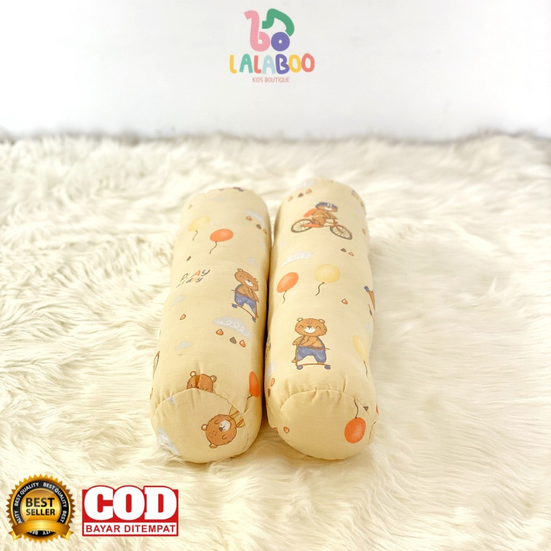 Jual Guling Bayi Untuk Bayi Baru Lahir Motif Bear Yellow Cream Bisa ...