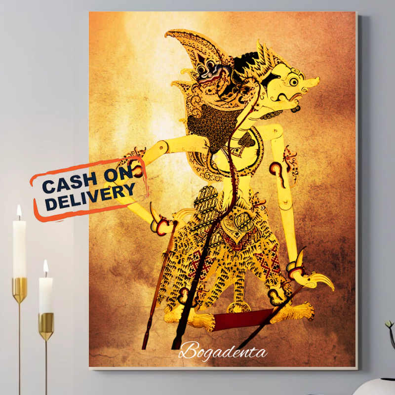 Jual Poster Wayang Kulit Bogadenta Untuk Hiasan Dinding Atau Wall Dekor ...