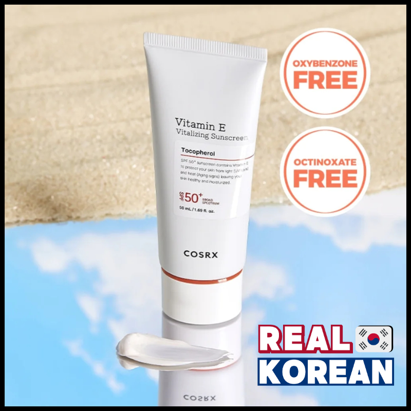 Jual Cosrx Vitamin E Vitalizing Sun Screen SPF 50+ | Shopee Indonesia