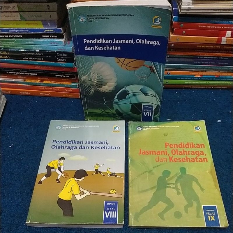 Jual Buku Paket PENJAS (pendidikan jasmani olahraga dan kesehatan) Kelas 7,8,9 SMP/MTs Kurikulum ...