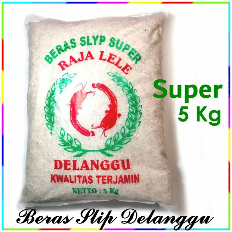 Jual Beras Cap Raja Lele Raja Lele 5 kg 5 kilo | Shopee Indonesia