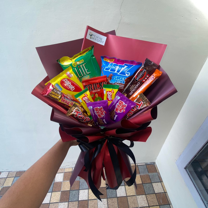Jual Buket Jajan | Snack Bouquet 2 | Medan | Shopee Indonesia