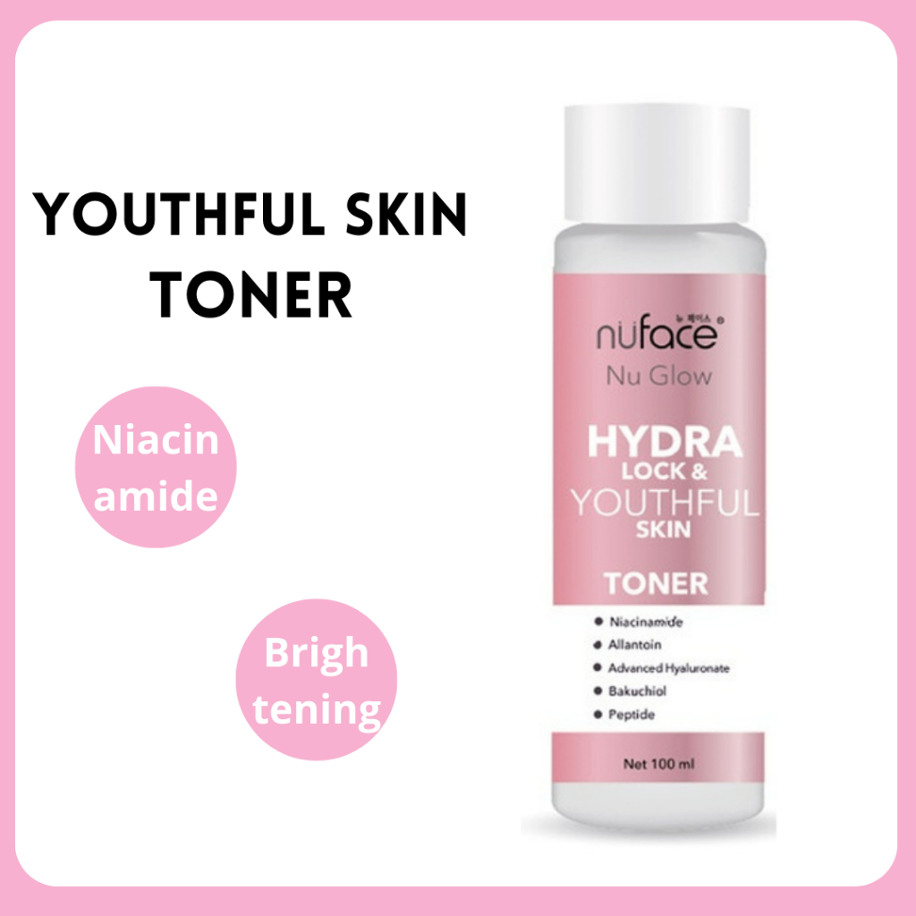 Jual Nuface Nu Glow Hydra Lock & Youthful Skin Toner 100ml | Shopee ...