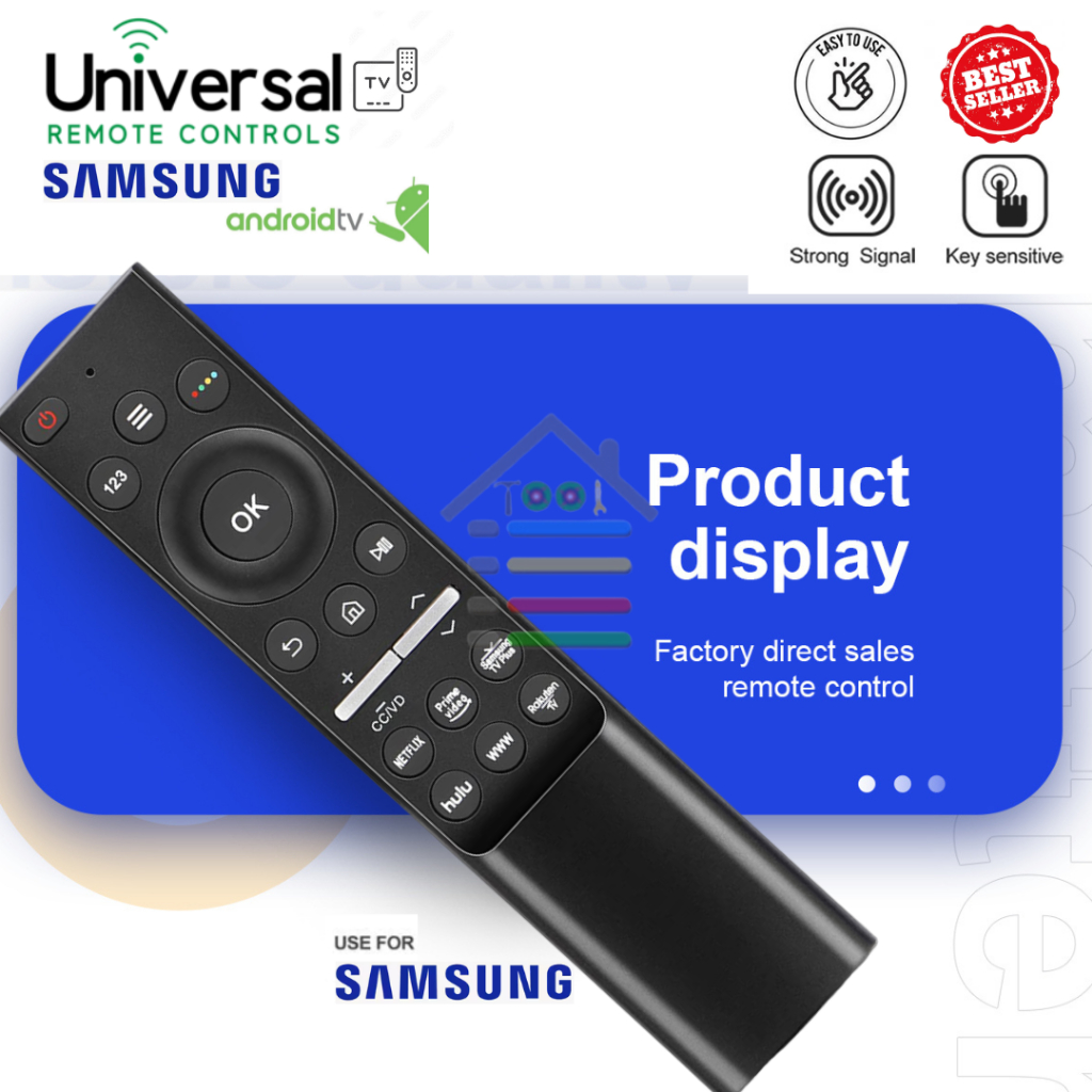 Jual REMOTE TV SAMSUNG ANDROID SMART 4K CRYSTAL TV 32 - 55 INCH | Shopee Indonesia