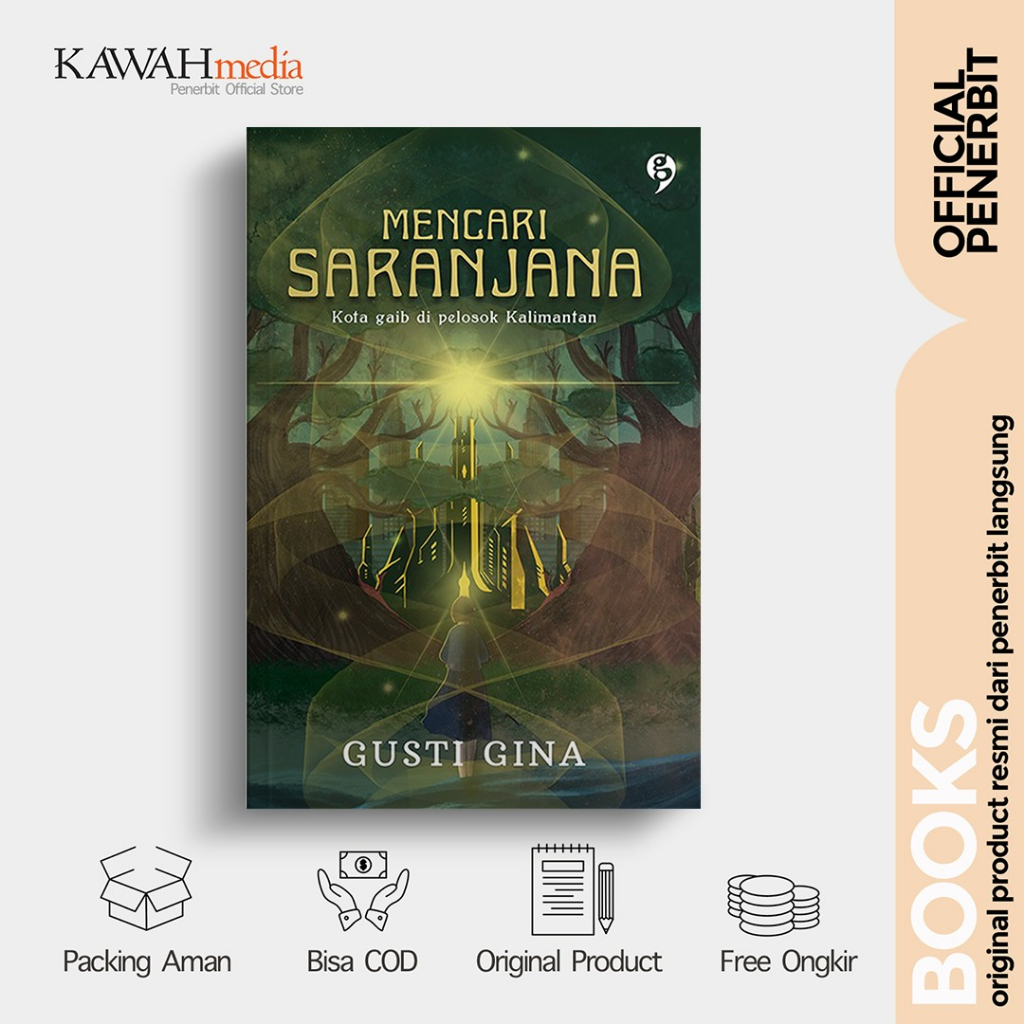 Jual Buku Novel Horor Mencari Saranjana Gagasmedia Gusti Gina ...