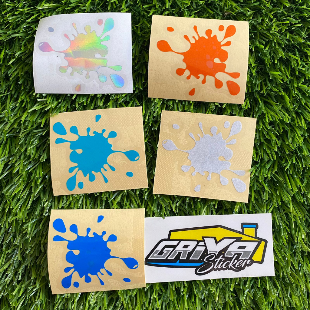 Jual stiker CIPRATAN AIR sticker cutting abstrak air nyiprat | Shopee ...