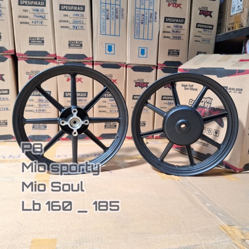 Jual Pelek velg p8 Mio sporty Mio soul Lb 160 - 185 ×14 | Shopee Indonesia