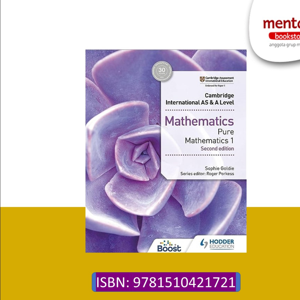 Jual Camb International AS&A Lv Math - Pure Math 1(2nd Ed) | Shopee ...