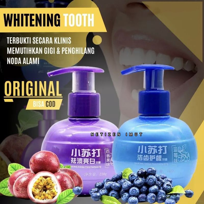 Jual PASTA GIGI / WHITENING TOOTHPASTE / PEMUTIH GIGI VIRAL | Shopee ...