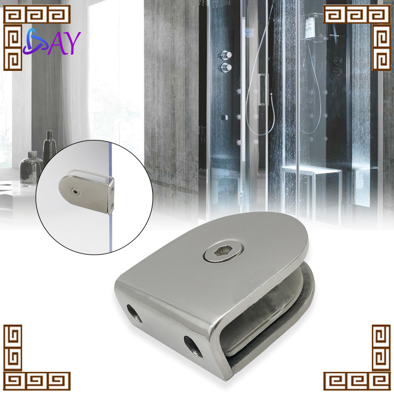 Jual Glass Shelf Brackets/Penjepit Kaca/Glass Clip Kotak Stainless ...