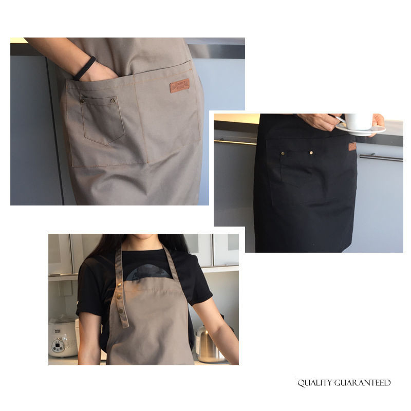 Jual Apron Barista Korean Style Celemek Pria Wanita Celemek Anti Air ...