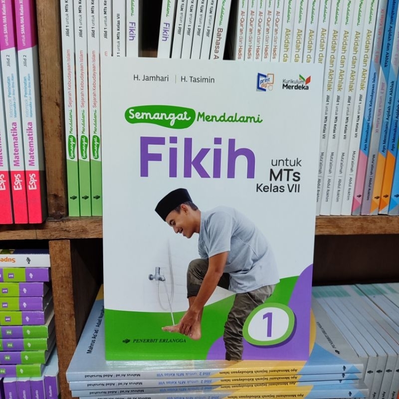 Jual Buku Semangat Mendalami Fikih, Arab, Akidah, Hadis, SKI Kelas 7 MTs Kurikulum Merdeka ...