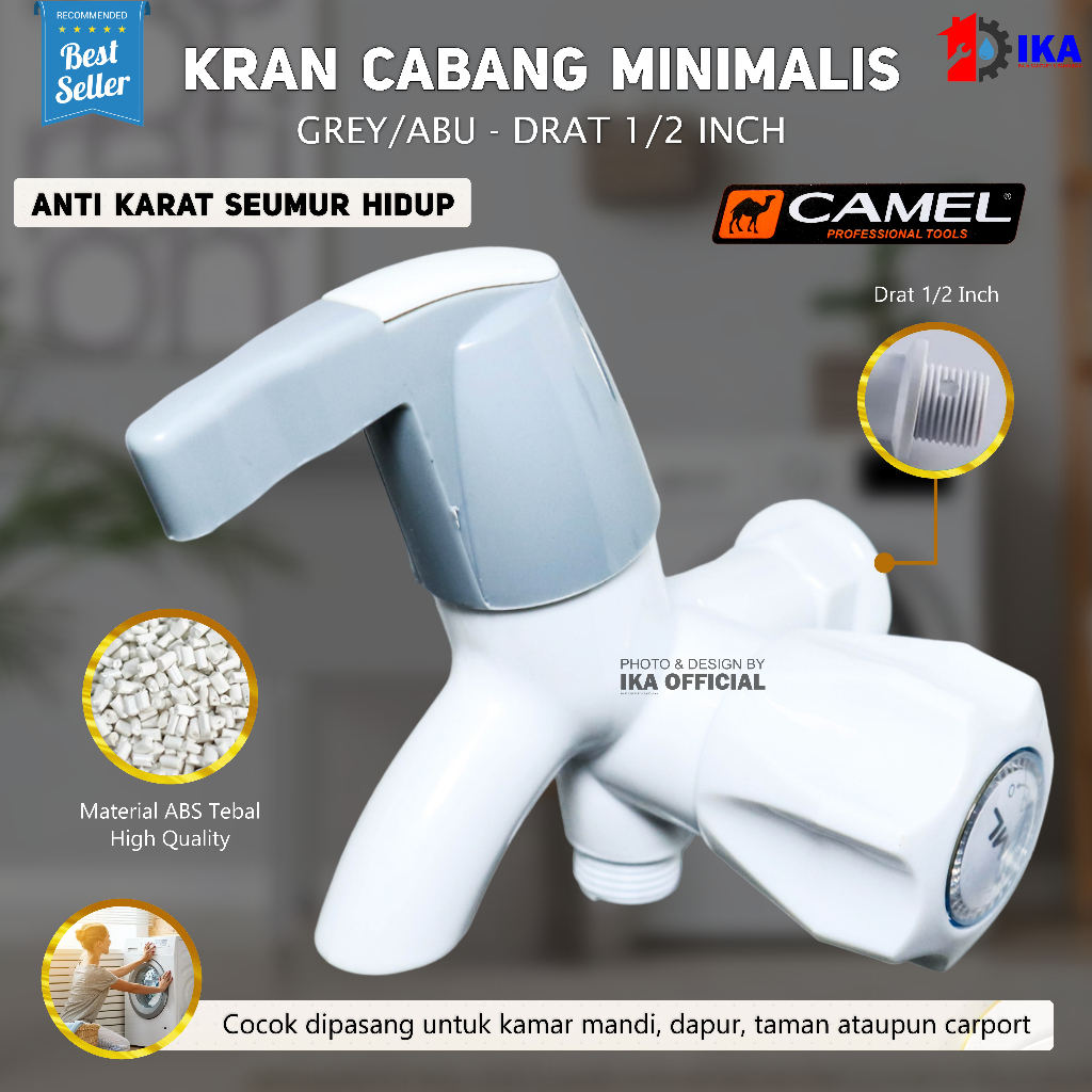 Jual Kran Cabang Shower - Kran Double Engkol Kran PVC SOLIGEN ASLI ...