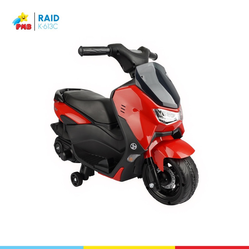 Jual Mainan Motor Aki MINI Motoran Aki Anak PMB K613C Raid NMAX Ride on ...