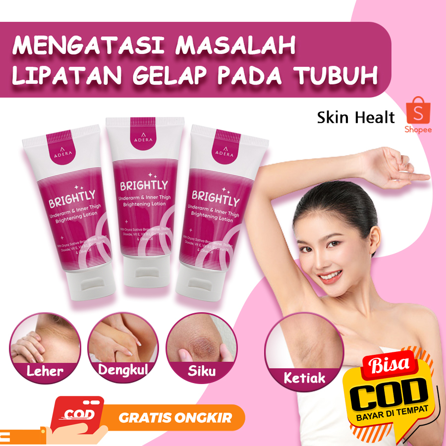 Jual ORIGINAL BRIGHTLY CREAM UNTUK MENCERAHKAN Ketiak, Slangkangan ...