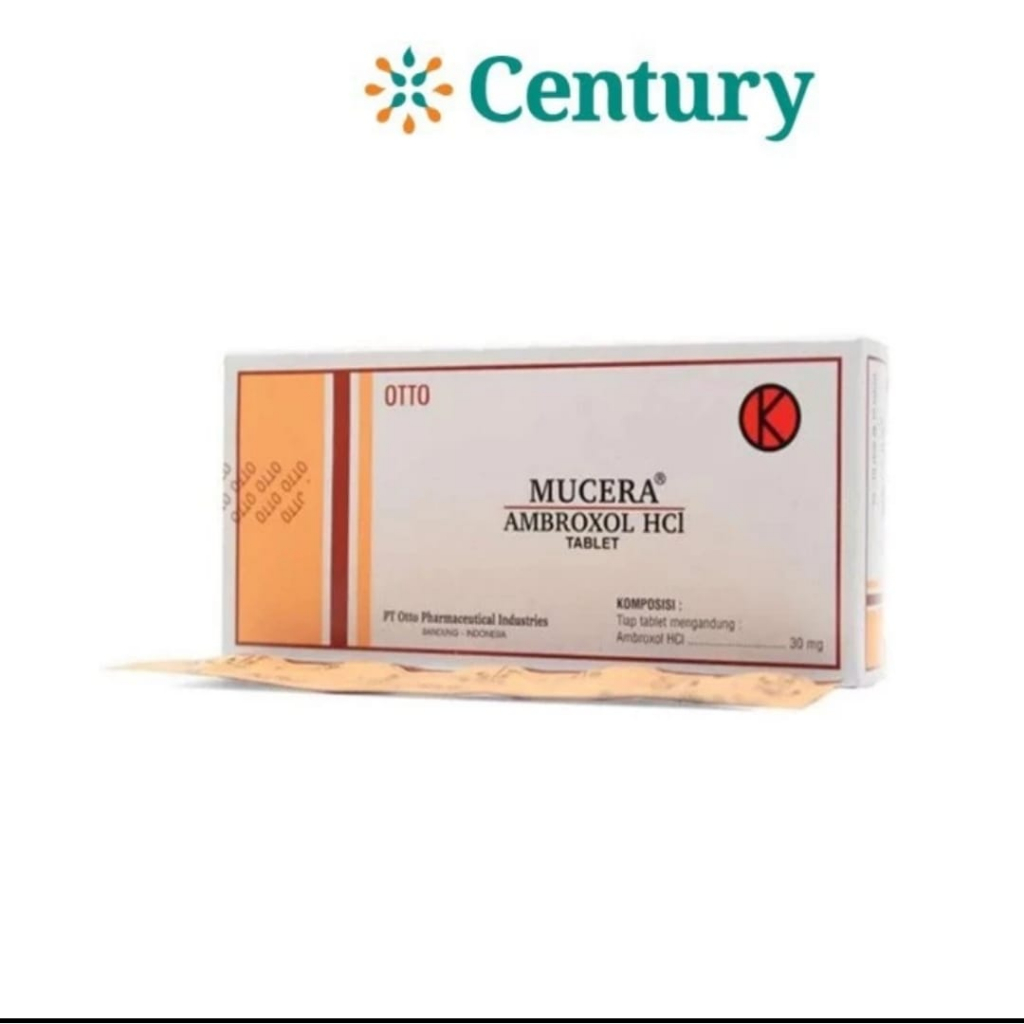 Jual MUCERA 30MG 1 STRIP 10 TABLET/ AMBROXOL/ BATUK BERDAHAK | Shopee ...