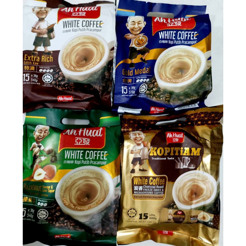 Jual AHUAT AH HUAT WHITE COFFEE | Shopee Indonesia