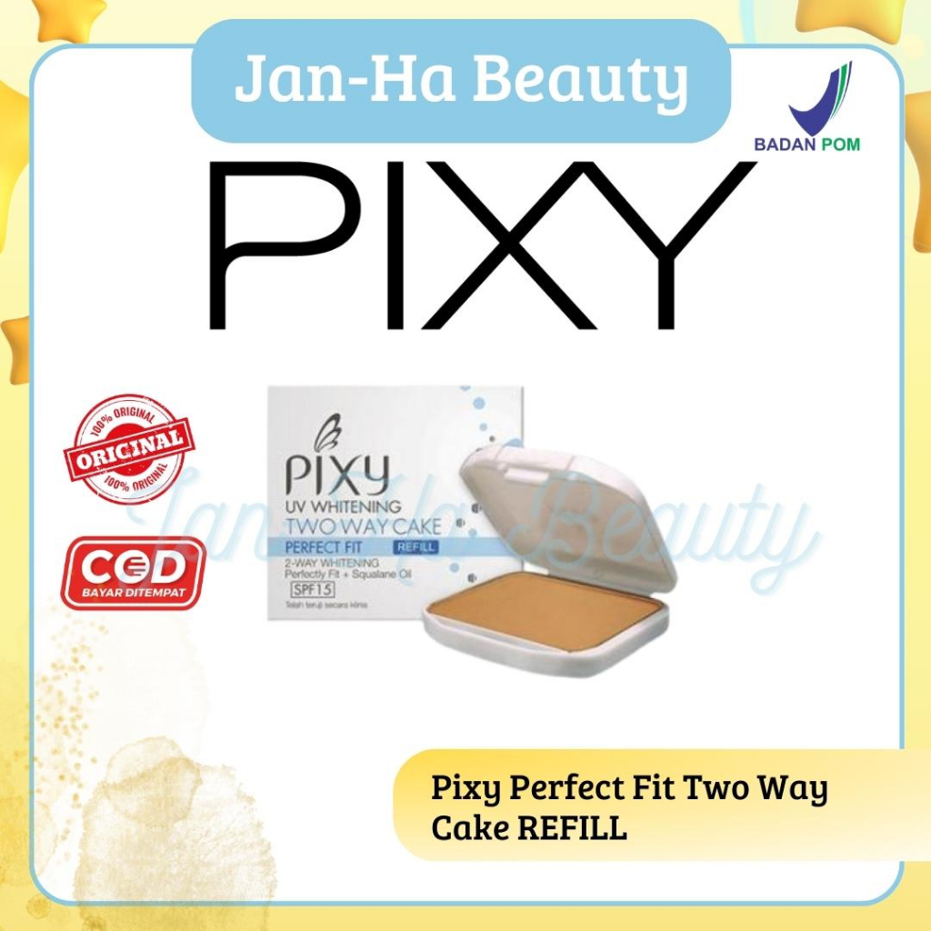 Jual PIXY Perfect Fit Two Way Cake SPF30 PA+++ - REFILL | Shopee Indonesia