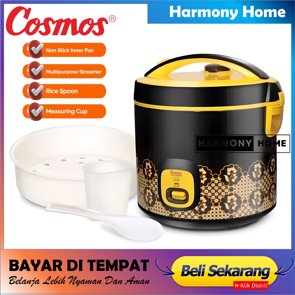 Jual COSMOS CRJ-5508 BC Magic Com / Rice Cooker 2,5L / 2,5 L Batik Big ...