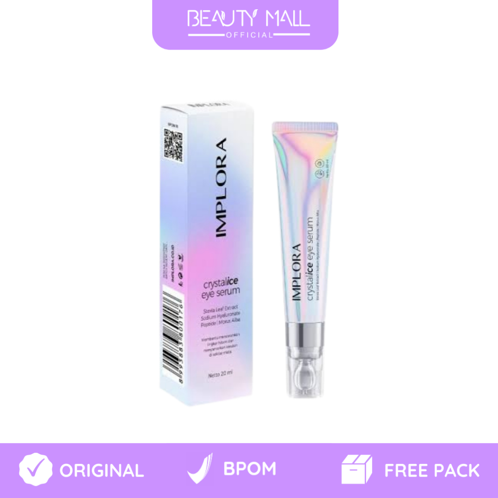 Jual IMPLORA Crystalice Eye Cream 20ml | Shopee Indonesia