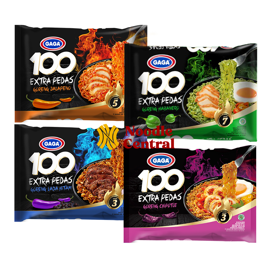 Jual GAGA 100 - Mie Instan GORENG Extra Pedas | Shopee Indonesia