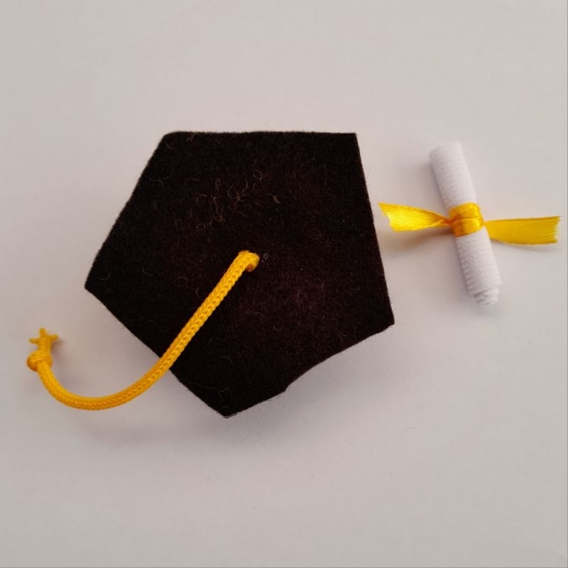 Jual Topi toga boneka wisuda segi lima | Shopee Indonesia