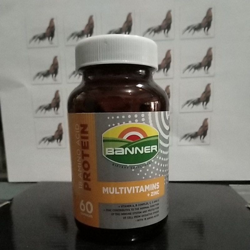 Jual BANNER PLUS GOLD (kemasan baru) vitamin ayam memperbesar otot dan ...