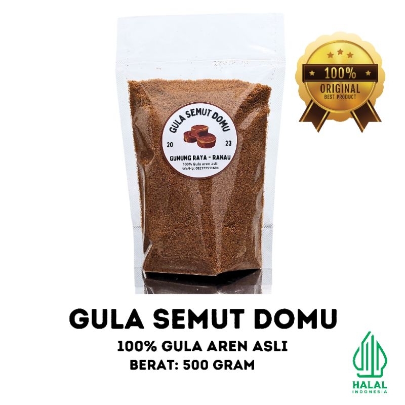 Jual Gula semut Organik terbuat dari 100% aren asli, berat 500g ...