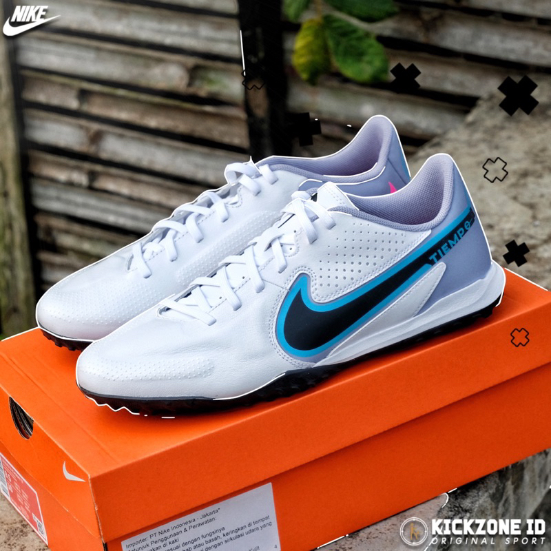 Jual Sepatu Futsal Nike Legend 9 Academy TF - White Baltic blue DA1191 ...
