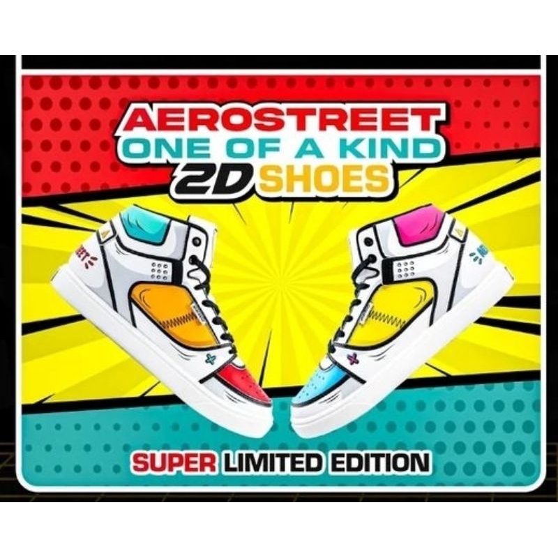 Jual Aerostreet X KFC/Shinchan Season 2, 2D Change Colour, 2D Shoes ...
