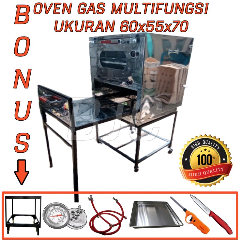 Jual OVEN GAS MULTI FUNGSI, OVEN GAS LAPIS LEGIT UKURAN 60X55 PROMO ...