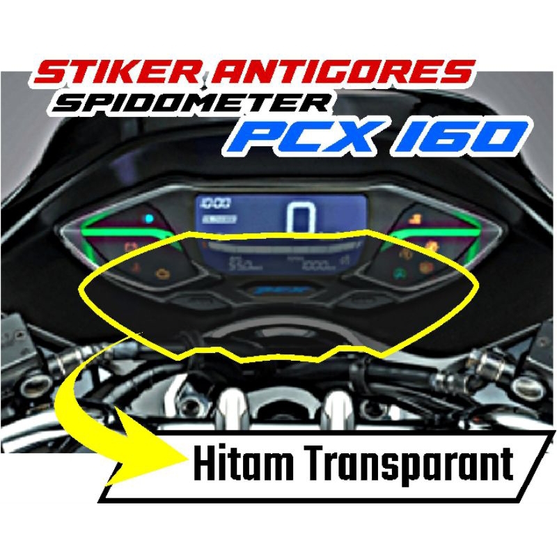 Jual stiker spidometer pcx 160 2021 -2024 / antigores spido pcx 160 ...