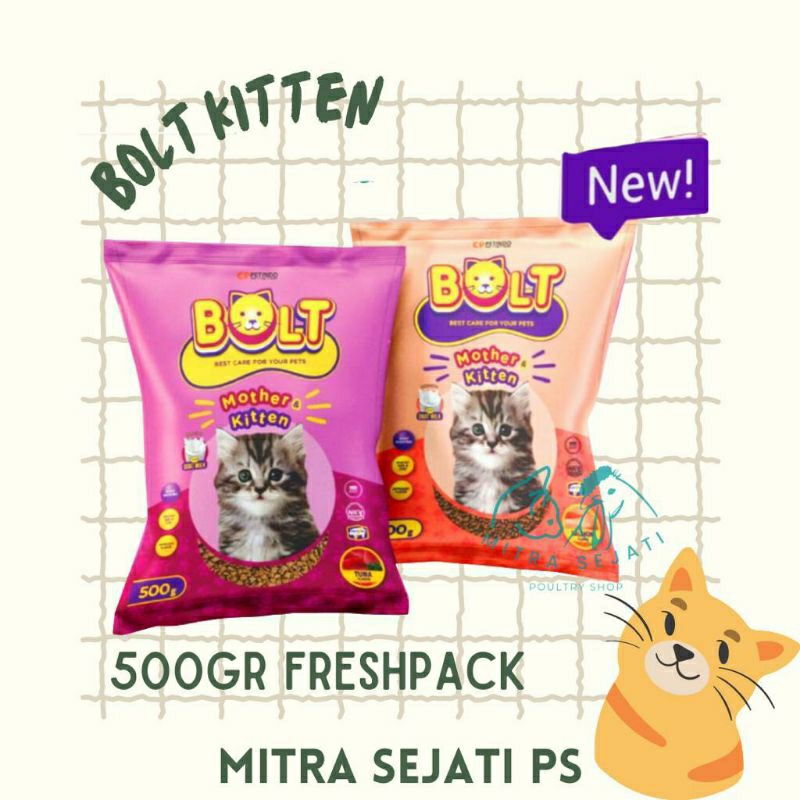 Jual Bolt Mother and Kitten Freshpack 500gr Makanan Bolt untuk Anak ...
