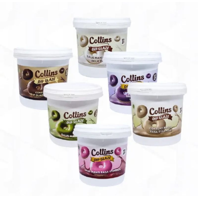 Jual Coklat Collins Dip Glaze 1kg | Shopee Indonesia