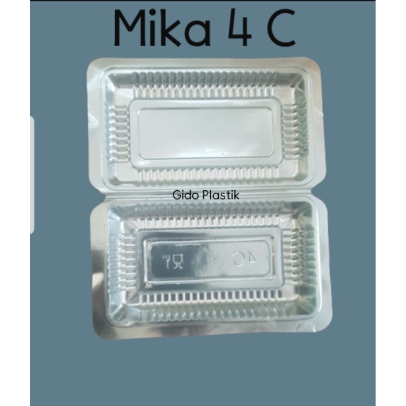 Jual Mika Nasi/Mika Kue/Mika jajan/ mika 4c harga perpack isi 100 pcs ...