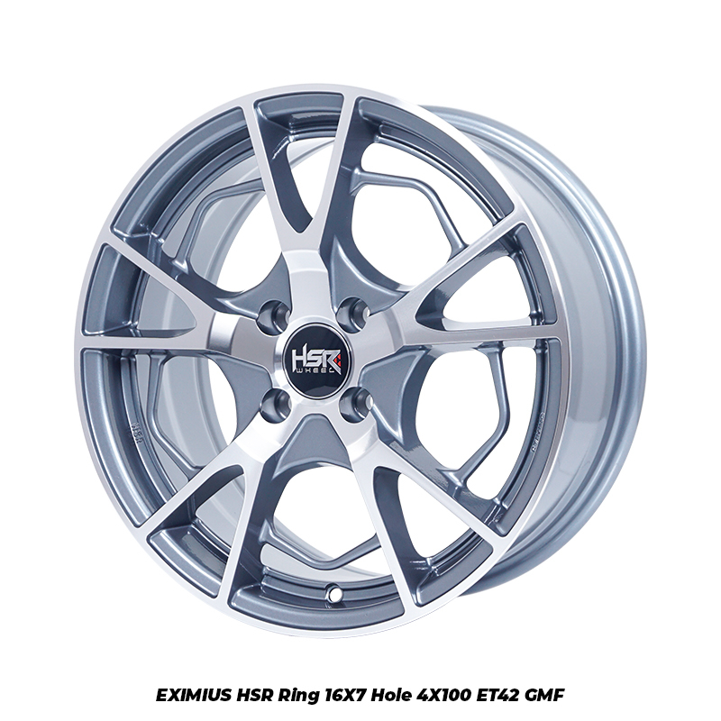 Jual velg mobil kia rio ring 16 velg super sale hsr wheels | Shopee ...