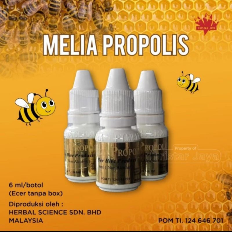 Jual MELIA PROPOLIS 6ML ECERAN PER BOTOL ORI | Shopee Indonesia