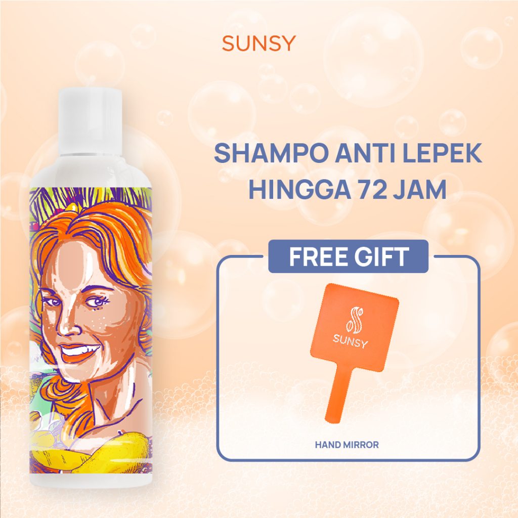 Jual SUNSY - Shampoo Anti Lepek dan Mengatasi Rambut Rontok - Full Size ...
